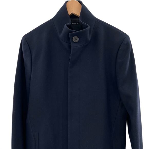 Theory | Jackets & Coats | Theory Mens Wool Blend Long Trench Coat ...